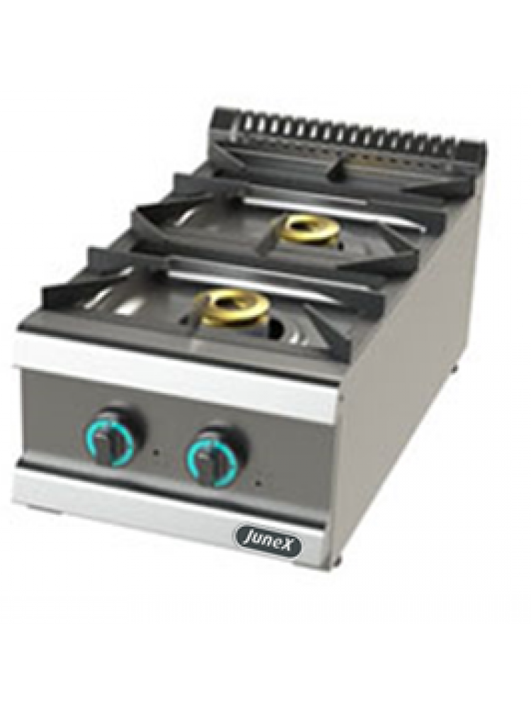 Fogão de 2 Queimadores - Bancada - Gás - Junex - 700mm